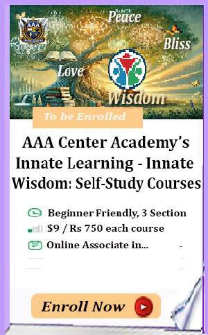 AAA Center Academy’s Innate Learning: Innate Wisdom – Self-Study Online ...